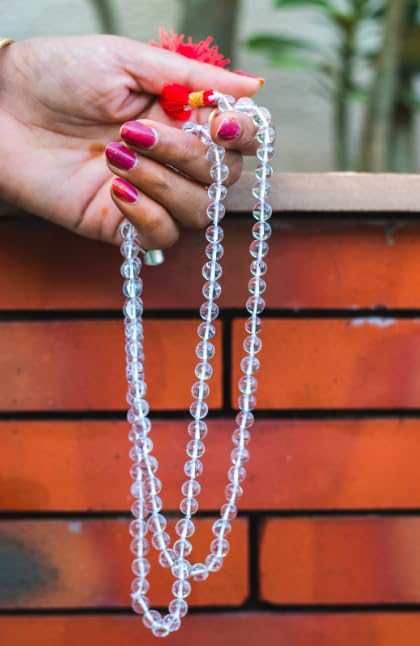 All Stone स्फटिक की माला ओरिजनल Sphatik Mala 108 Beads Original ...