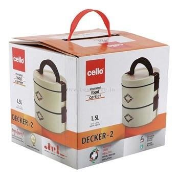 Buy Cello Tiffin Box Double Story Online at Low Prices in India - Amazon.in