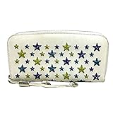 ・ブランド:Jimmy Choo・製造元/メーカー部品番号:140003-12495-15・サイズ）Ｗ19.5cm x Ｈ10cm・開閉式：ファスナー　札入れ x 2　カードポケット x 8　オープンポケット x 2　ファスナー開閉式小銭入...