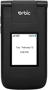 Orbic Journey V 4G LTE Basic Flip Phone with 2.8" Screen, Camera, Wi-Fi ...