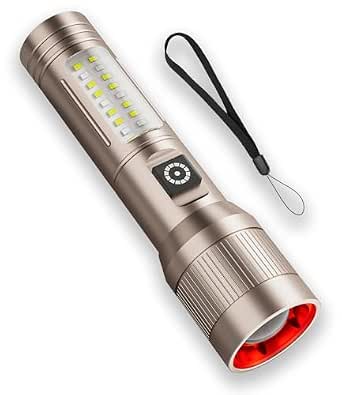 Torch Light High Power LED Rechargeable Long Range Torch : Amazon.in ...