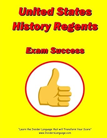 Amazon.com: United States History Regents Exam Success: 9781974006946 ...