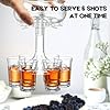 Amazon.com | Adjustable Shot Glass Dispenser and Holder Made of Food ...