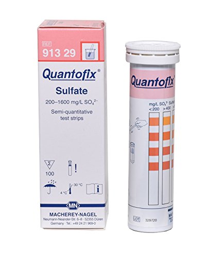 Quantofix 1138918 Sulphate Test Stick, 6 mm x 95 mm (Pack of 100 ...