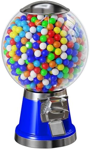 Amazon.com: Big Classic Gumball Machine with 50 Cent Coin Mech & Ball ...