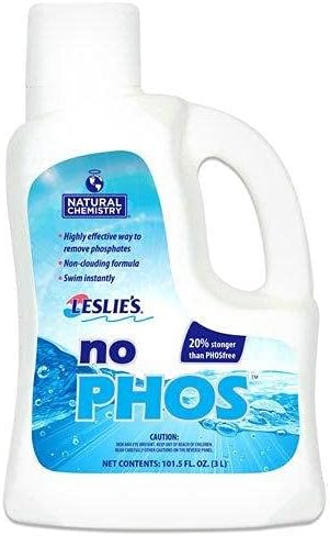 Amazon.com : Leslie's NoPHOS Phosphate Remover, 3L Bottle 15313LSL ...