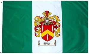 Amazon.com : Waye Family Crest / Coat of Arms Flag. Large 3 ft. x 5 ft ...