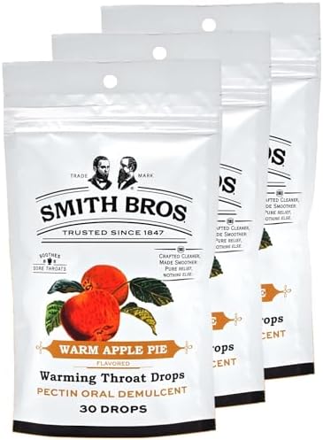 Amazon.com: Sore Throat Lozenges with Pectin by Smith Brothers (Warming ...