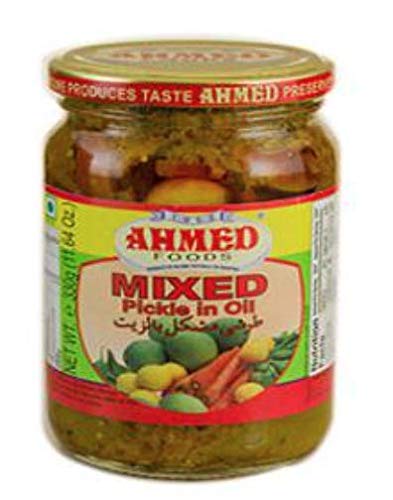Amazon.com : Ahmed Mixed Pickle in Oil 330g : Grocery & Gourmet Food