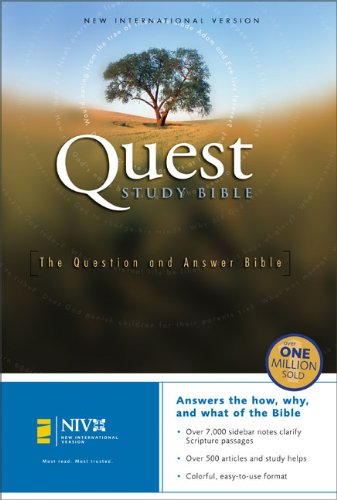 Quest Study Bible: The Question and Answer Bible: Ten Elshof, Phyllis ...