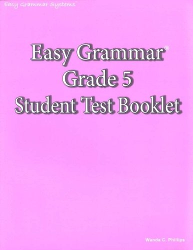 Easy Grammar®: Grade 5 - Easy Grammar Systems, Easy Grammar®: Grade 5 ...