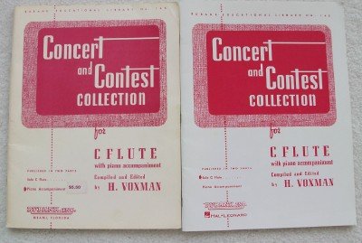 Concert and Contest Collection for C Flute with Piano Accompaniment: H ...