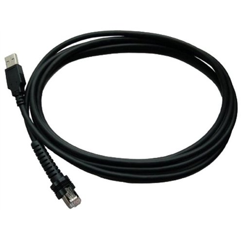 Amazon.com: Datalogic Scanning 8-0754-03 Cable for Barcode Scanner, USB ...