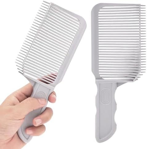 Amazon.com : Molain Fade Combs, Barber Gradient Positioning Combs, Flat/Curved Push Edge for ...