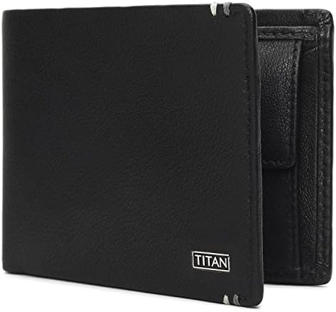 Buy TITAN Brown Leather Men's Wallet (TW106LM1DB) at Amazon.in