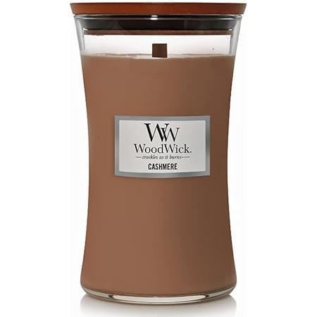 Amazon.com: WoodWick Large Hourglass Candle, Cashmere, 21.5 oz. : Home ...