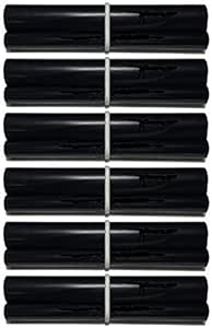 Amazon.com: 6-pack of PC-502RF Fax Film Ribbon Refill Rolls Compatible ...