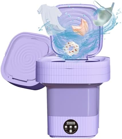 Amazon.com: Portable Washing Machine,13L Folding Mini Washer with 3 ...