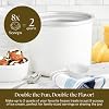 Amazon.com: 2 Qt Ice Cream Maker Machine - Personal Soft Serve Ice ...