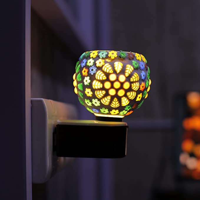 DONERIA Kapoor Dani/Aroma Oil Burner/Champor Burner/Incense Holder for ...