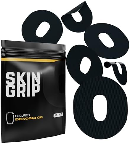 Amazon.com: Skin Grip Adhesive Patches for Dexcom G7 CGM with Cutout ...