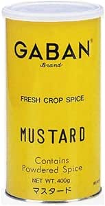 Amazon | GABAN(ギャバン) GABAN マスタードパウダー400g | GABAN(ギャバン) | からし・マスタード 通販