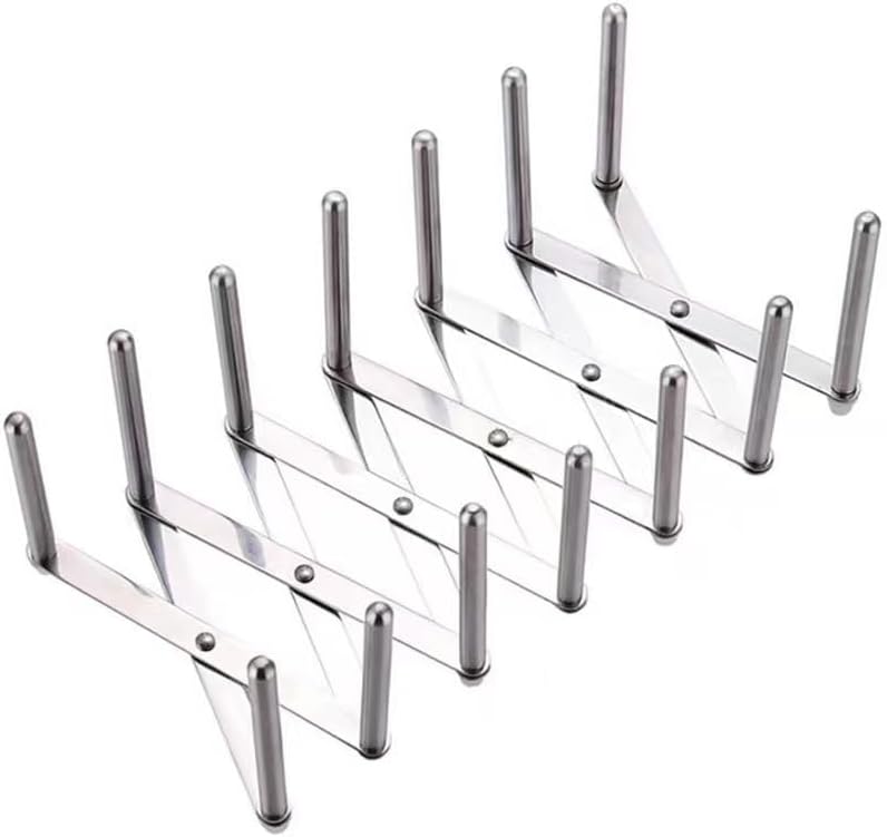 Amazon.com - Dish Plate Drying Rack, Pot Lid Holder, Adjustable Pot Lid ...