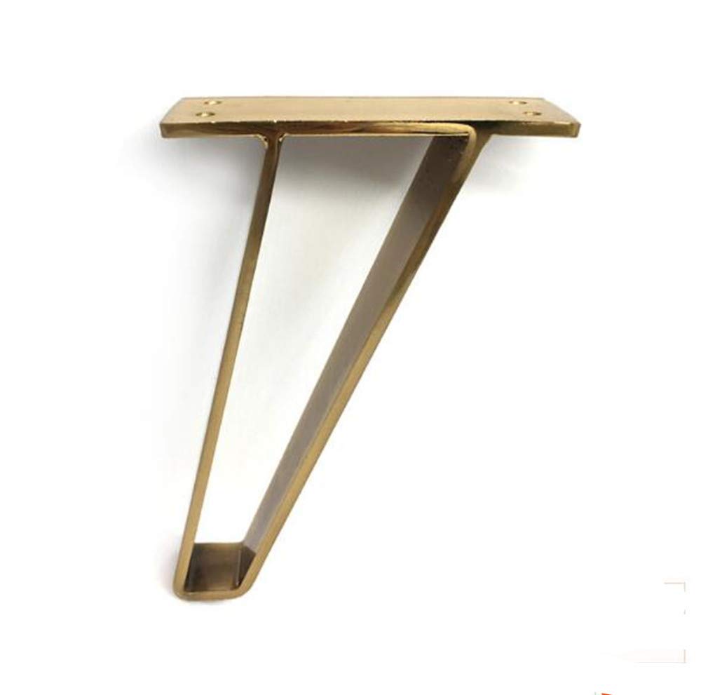 Amazon.com: JINYII 7 Inch Iron Metal Feet Titanium Process Sofa Kitchen ...