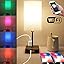Amazon.com: COZOO Bluetooth RGB & USB Bedside Table Lamp with 3 USB ...