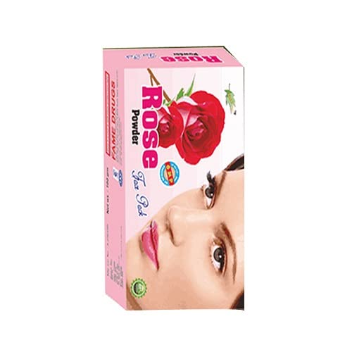 VRT HERBAL Herbal Rose Gulab Powder For Skin Whitening Face Pack - 50Gm ...
