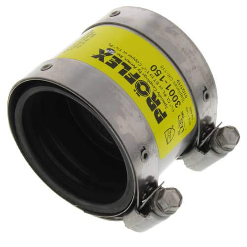 1-1/2" x 1-1/2" ProFlex Coupling (Cast Iron, PVC, Steel to Copper ...