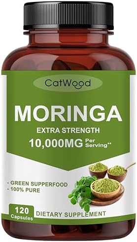 Amazon.com: CatWood Moringa Supplement, Moringa Capsules, moringa supplement 10,000mg per ...