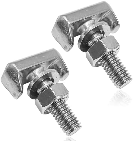 Amazon.com: NOTISH 2 Pcs Battery Terminal T-Bolt, Car Battery Cable ...