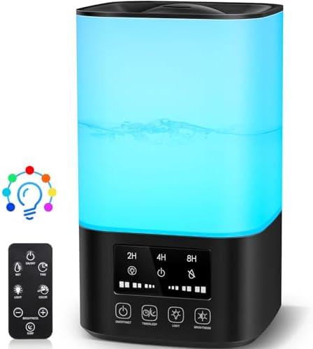 Humidifiers for Bedroom, Cool Mist Humidifiers for Large Room Baby ...