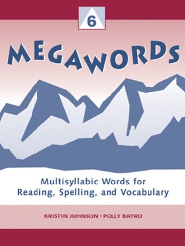 Megawords 6: Multi Syllabic Words: Johnson, Kristin: 9780838818367 ...