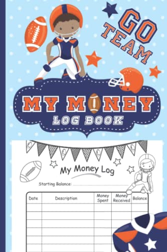 『My Money Log Book For Kids: 5 Column Ledger Book (Sized 6x9 inches ...