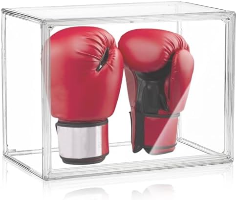 Amazon.com: Clear Boxing Glove Display Case - Self-Assembly, UV ...