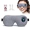 Amazon.com: Ewarmer High-Grade Cordless Heated Eye mask for Dry Eyes, Fast Heat,Real Silk Sleep ...
