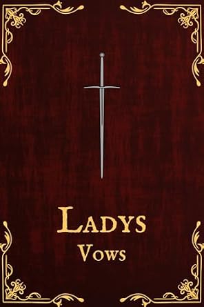 Lady's Vow Booklet - Wedding Vows - Game Of Thrones Style- Medieval ...