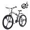 TRIOBLADE 27.5 Inch Folding Mountain Bike 21-Speed Foldable Mountain ...
