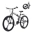 TRIOBLADE 27.5 Inch Folding Mountain Bike 21-Speed Foldable Mountain ...