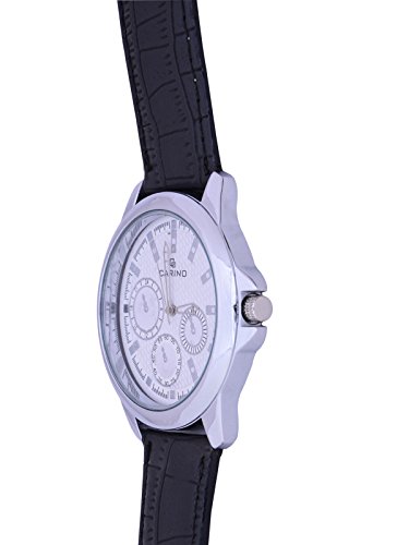 Carino Analog White Dial Men's Watch - M-BKSH08 : Amazon.in: Fashion