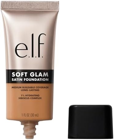 Amazon.com : e.l.f. Soft Glam Foundation, Medium Coverage, Long-Lasting ...