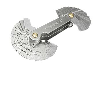 QST Thread Pitch Plug Gage Stainless Steel Metric Screw Pitch 60 and 55 ...