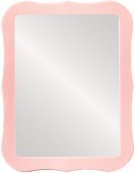 Gifts for Back to School Season,Pink Magnetic Locker Mirror - 5.3" x 6. ...