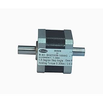 3.6 kg cm Hollow Shaft Stepper Motor (1.68 Amp Motor) : Amazon.in ...