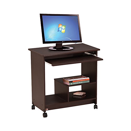 Piyestra Computer Table (Brown) : Amazon.in: Home & Kitchen