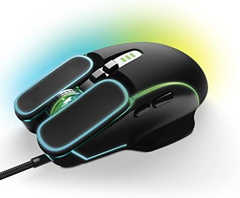 Amazon.com: Game Punk RGB Pro Gaming Mouse with LED Lights | Computer ...