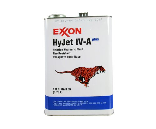 Amazon.com: Exxon Mobil HyJet IV-A Plus Aviation Hydraulic Fluid - 6 ...