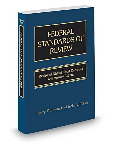 Federal Standards Of Review: Review Of District Court Decisions And ...